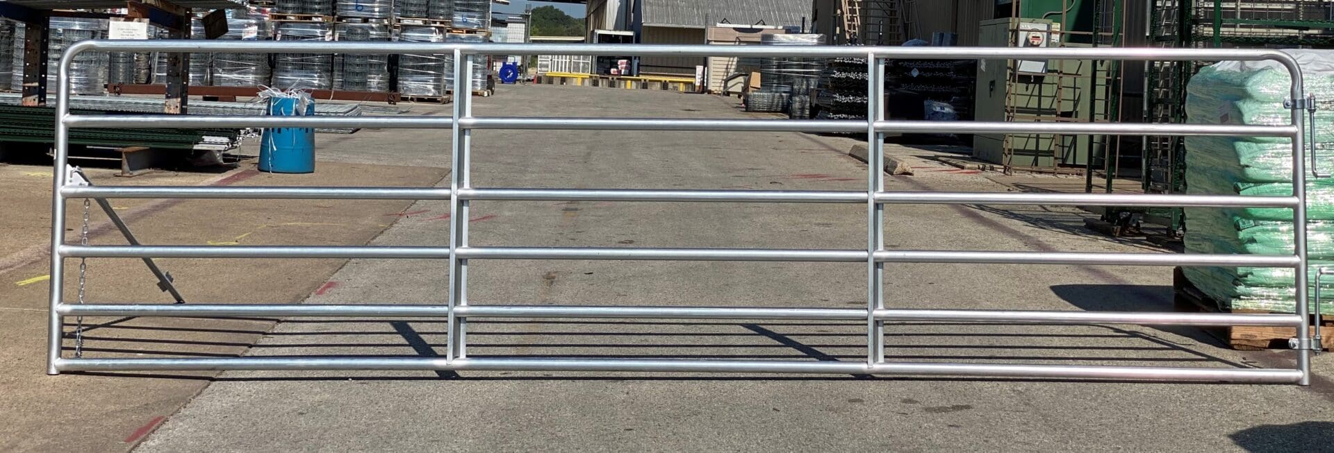 BULLMASTER 16′ HD GATE GALV 6 BAR