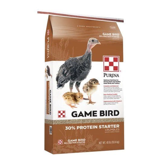 Home / Livestock / Poultry / Purina Feeds / PURINA GAMEBIRD STARTER CRUMBLE