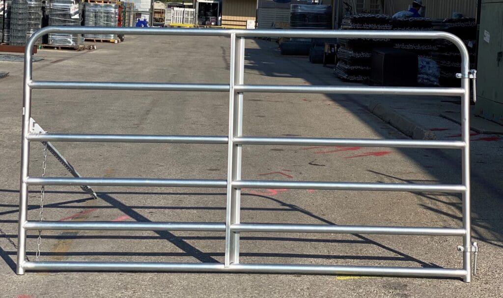 STEERMASTER 8′ GATE GALV 6 BAR