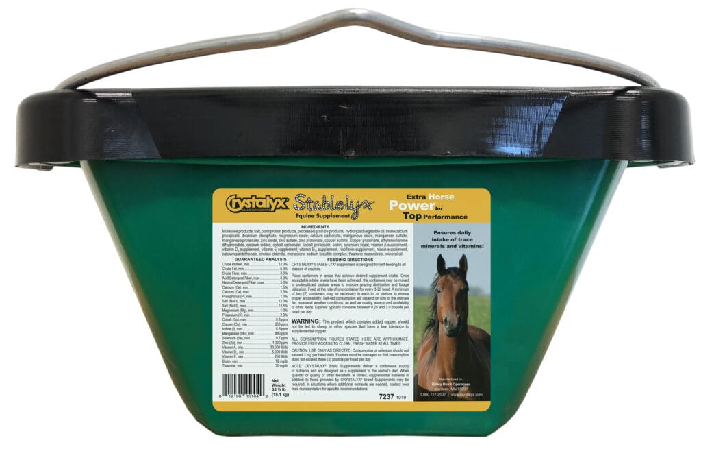 CRYSTALYX STABLE-LYX W/GARLIC 33.3#